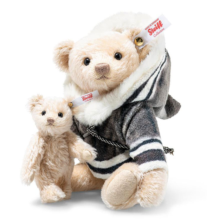 Steiff Mama Teddy Bear With Baby 007569 | Ashby Bears