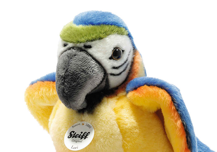 Lori Parrot by Steiff 063985 | Ashby Bears Steiff UK authorised dealer