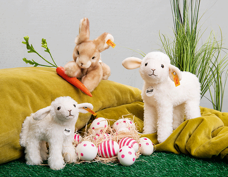 Steiff Hanni Dangling Lamb 103544 | Ashby Bears