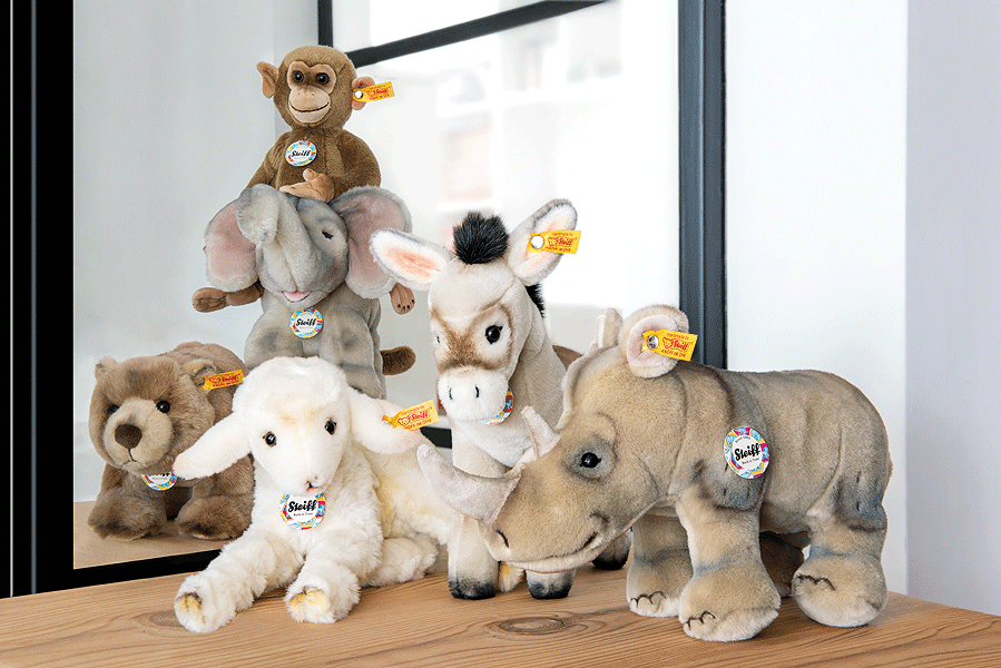 Steiff Back In Time Elfie Elephant 064975 | Ashby Bears Steiff UK ...