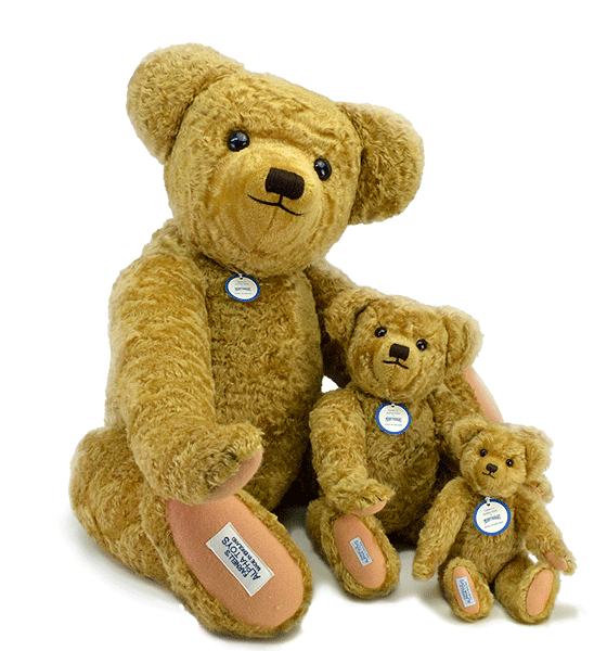 Christopher Robin's Teddy Bear, Edward by Merrythought XAB18CRMT at ...