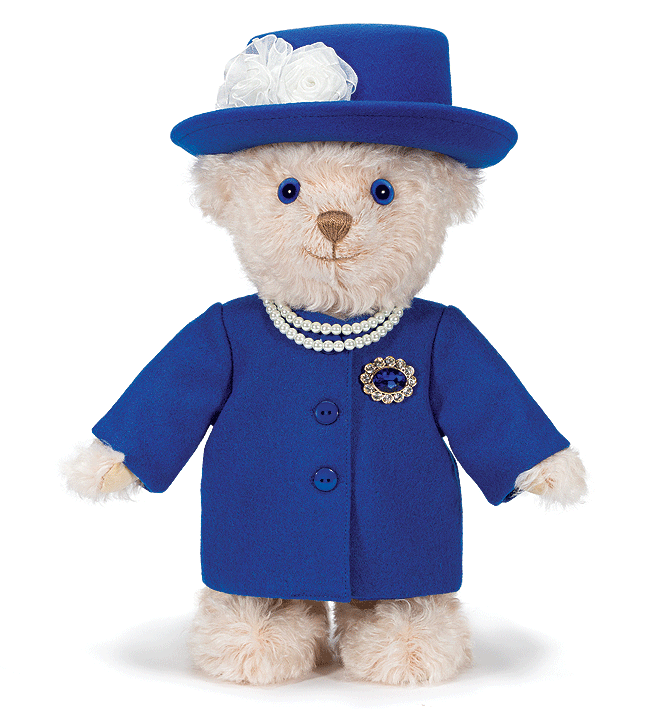 Merrythought Queen Elizabeth Celebration Bear HMQ12QCB | Ashby Bears