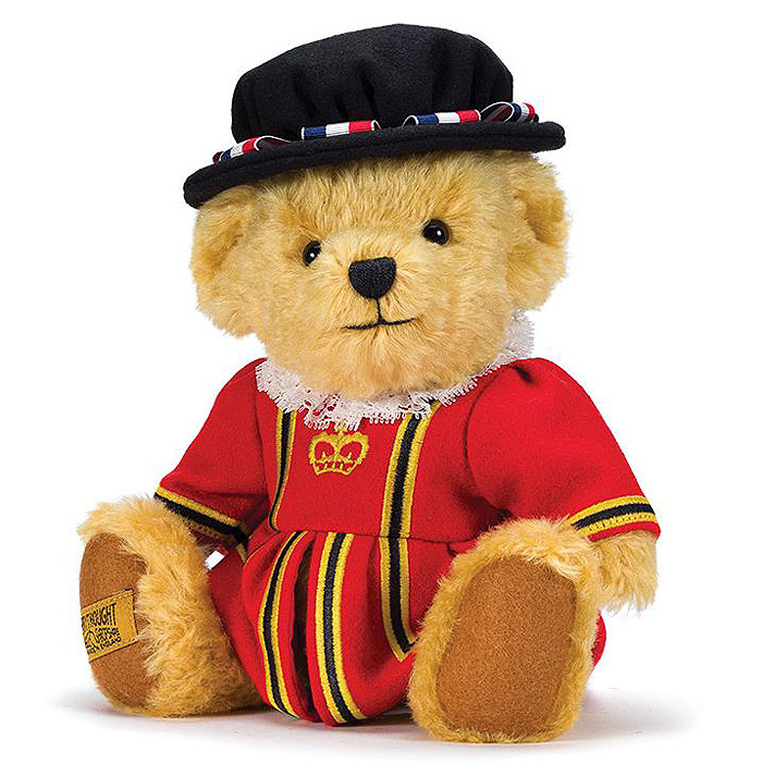 Merrythought Royal Beefeater Teddy Bear OXJ10BF | Ashby Bears