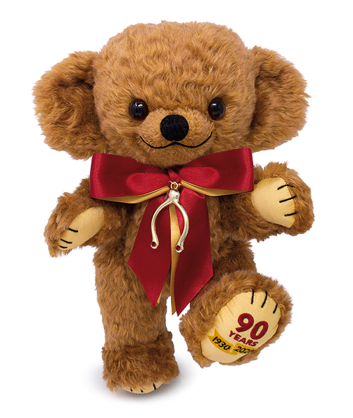 Merrythought 90th Anniversary Commemorative Cheeky Bear T12A90 | Ashby ...